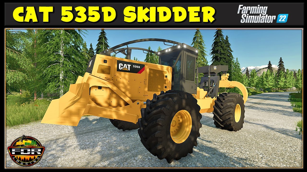 CAT 535D Skidder (Coming Feb 4th) - Farming Simulator 2022 - FDR ...