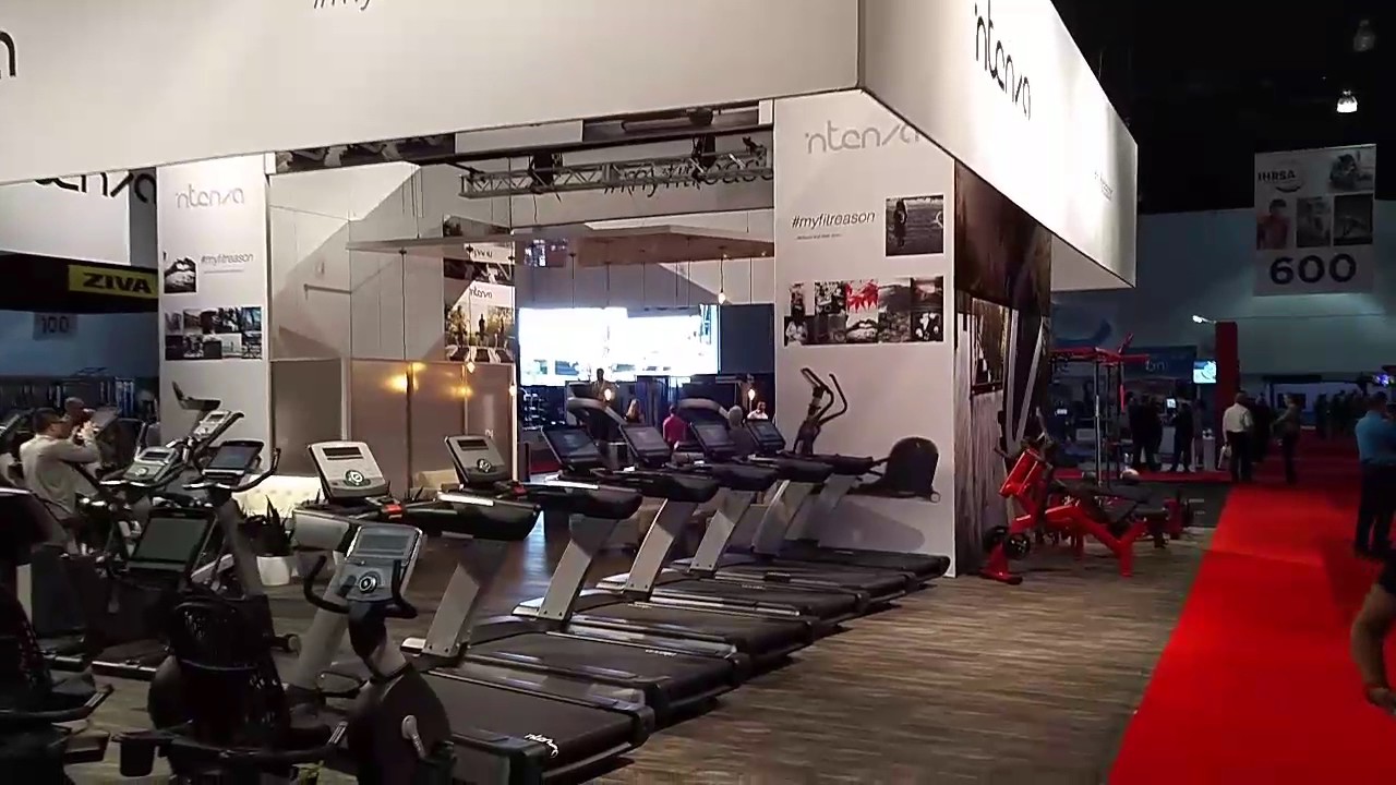 Intenza booth at IHRSA 2017 - YouTube