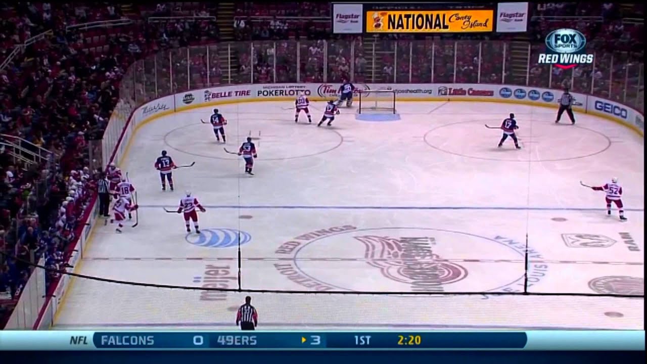 Ken Daniels, Mickey Redmond and Chris Osgood on Jonathan Ericsson's ...