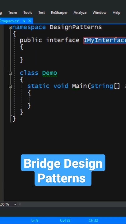 Bridge Design Patterns Intro 2023 Designpatterns Coding Csharp Csharptutorial
