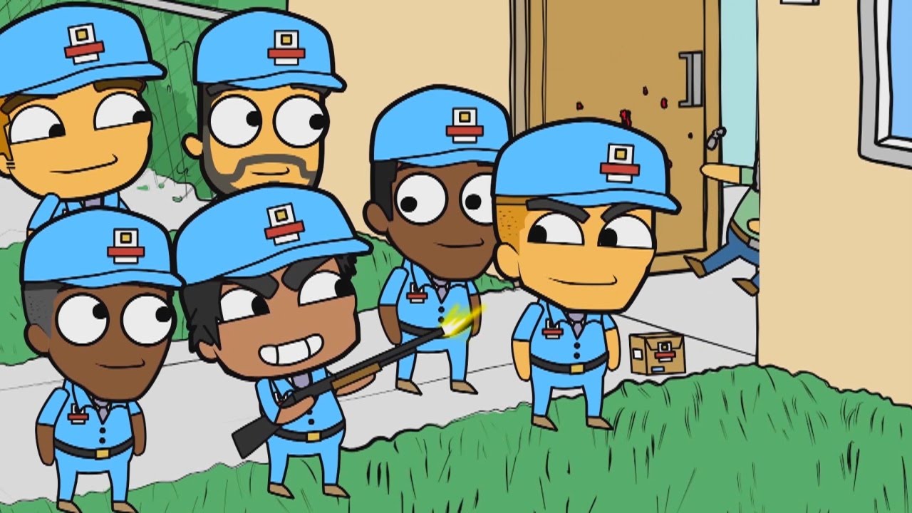 GTA 5 Funny Moments ANIMATED #3 'DELIVERY!' with Vikkstar (GTA 5 ...