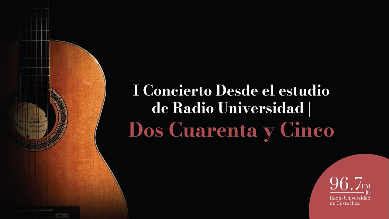 Concierto Adrián Montero- Guitarrista | 1er temporada 2022 - Dos ...