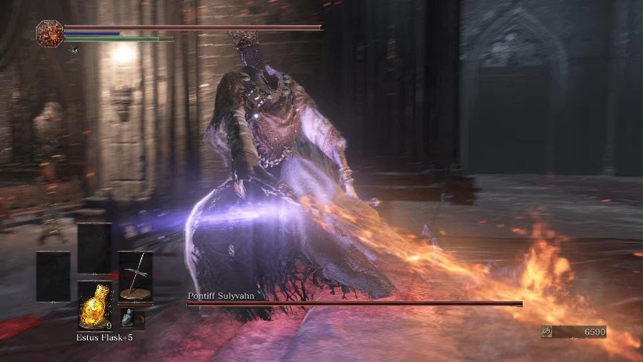 This DS3 boss' second phase ruins the fun of this fight - YouTube