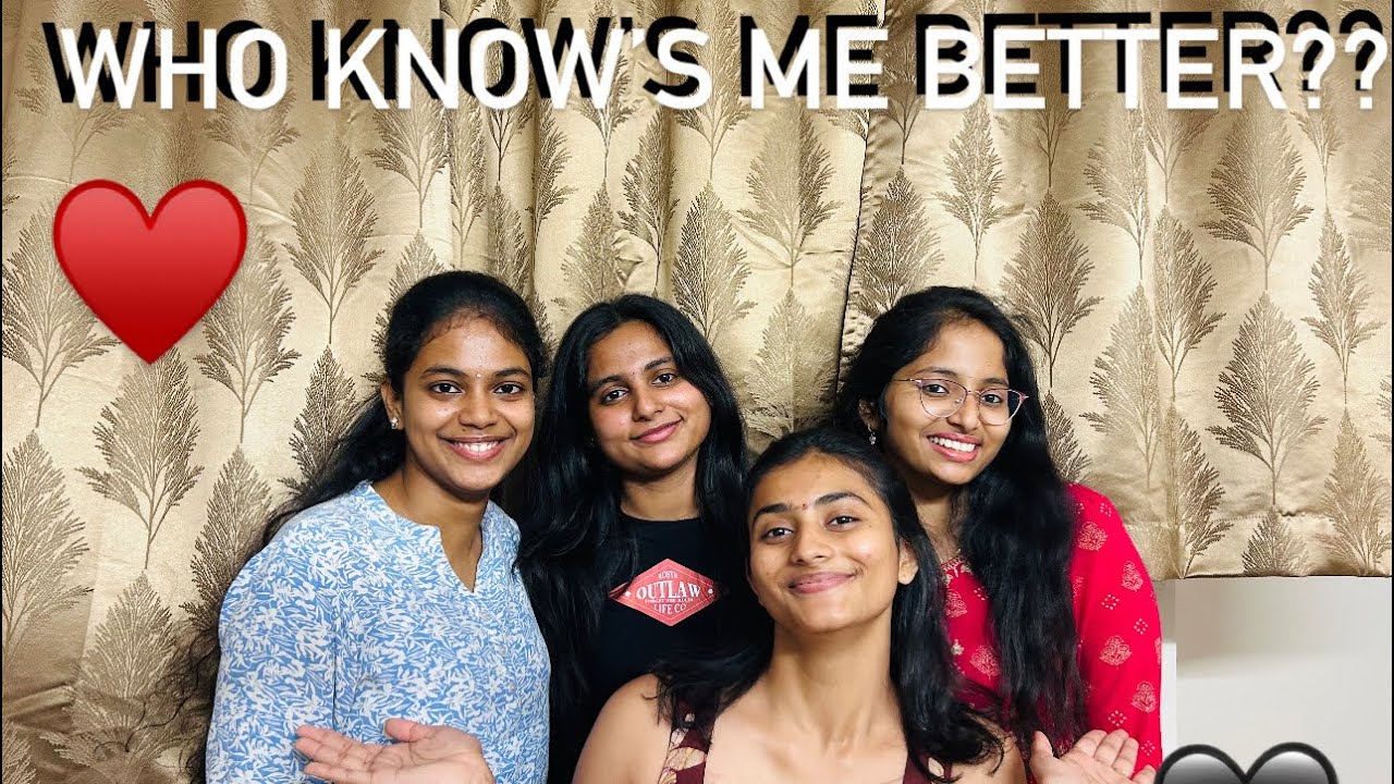 Who knows me better🫶🏻 | Friends Edition | Rishitha Reddy♥️ - YouTube