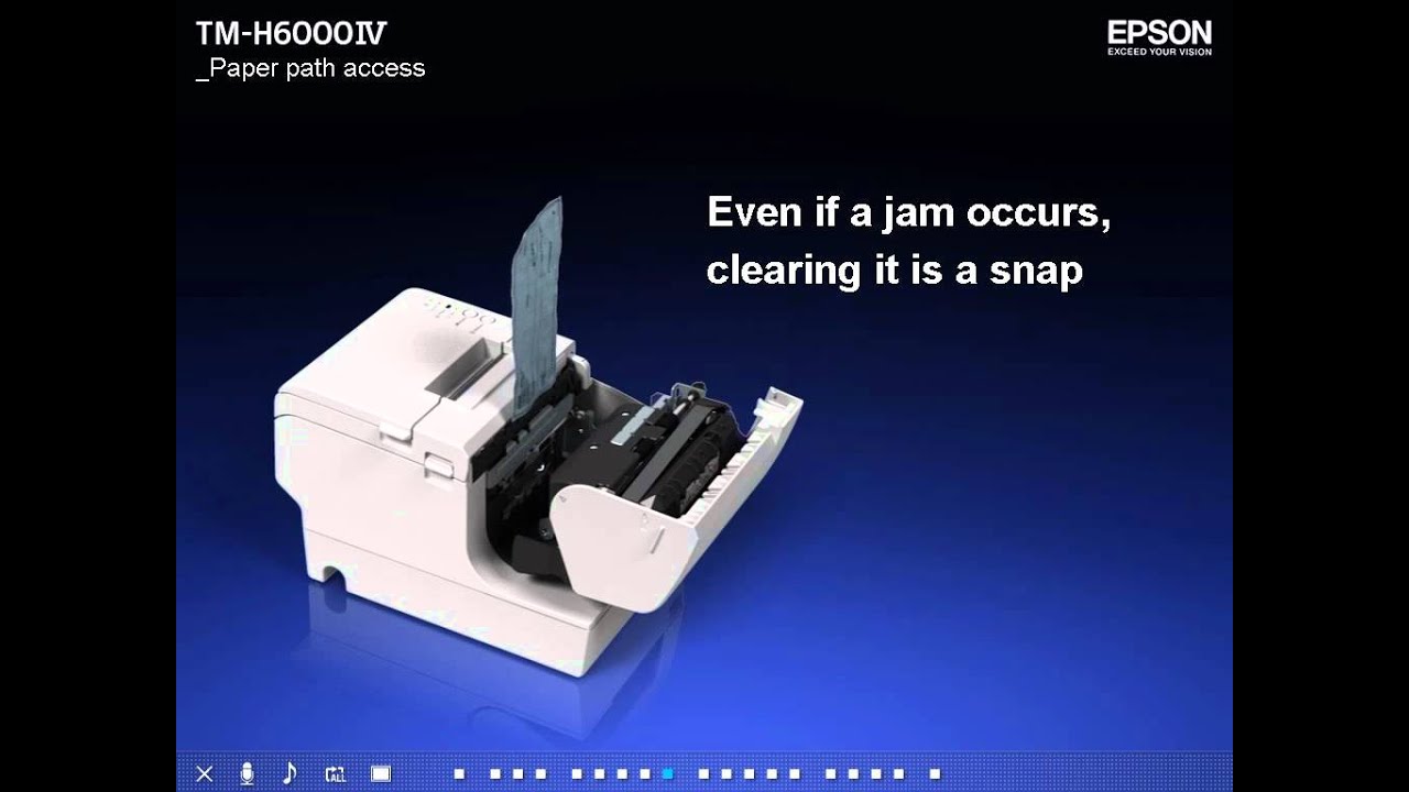 Epson TM-H6000IV - YouTube