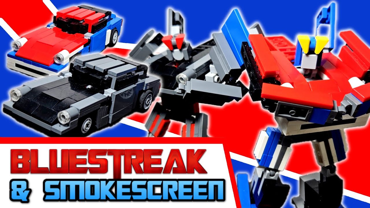 Lego Transformers G1 #79 & #80 Bluestreak and Smokescreen - YouTube