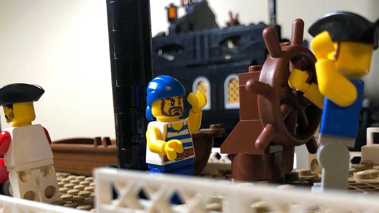 LEGO Pirates of the Caribbean Moc | The Interceptor Ep 1 | + Black ...