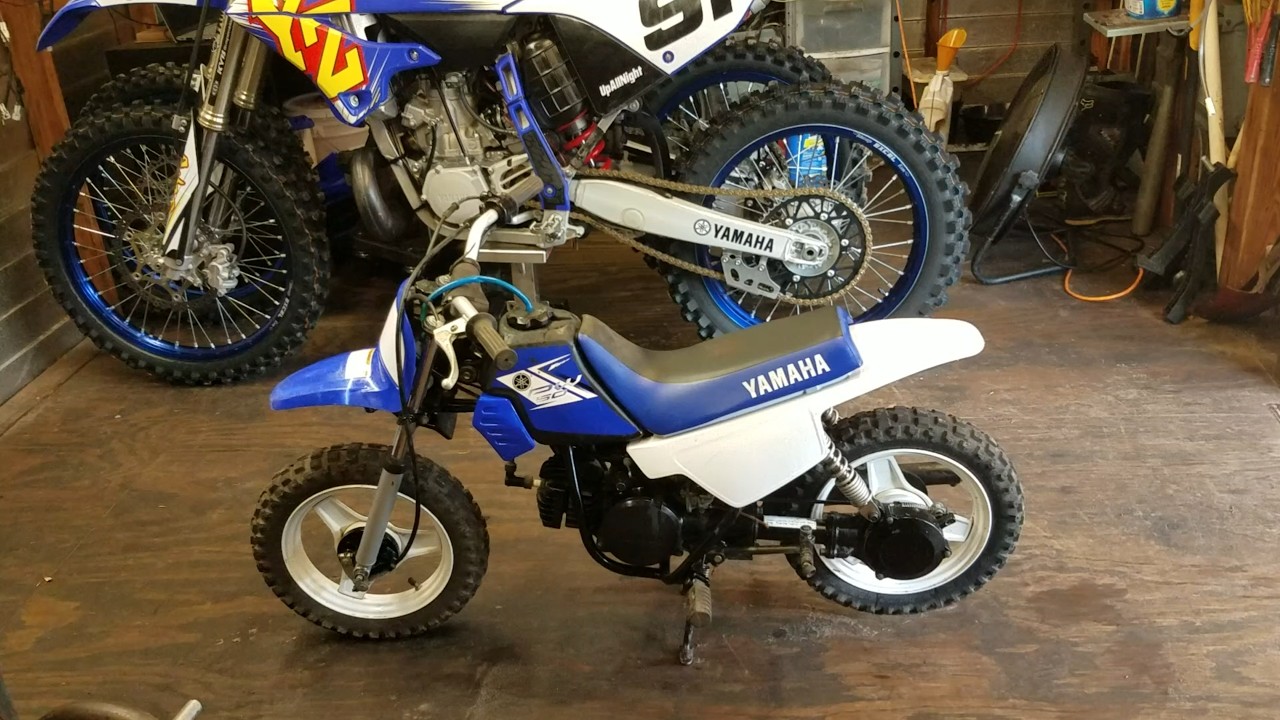 1:11 Yamaha PW50 Up 2 Speed. Free Modifications while getting her up ...