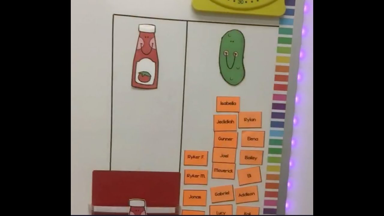 One way to use "Ketchup and Pickles" time in the classroom - YouTube
