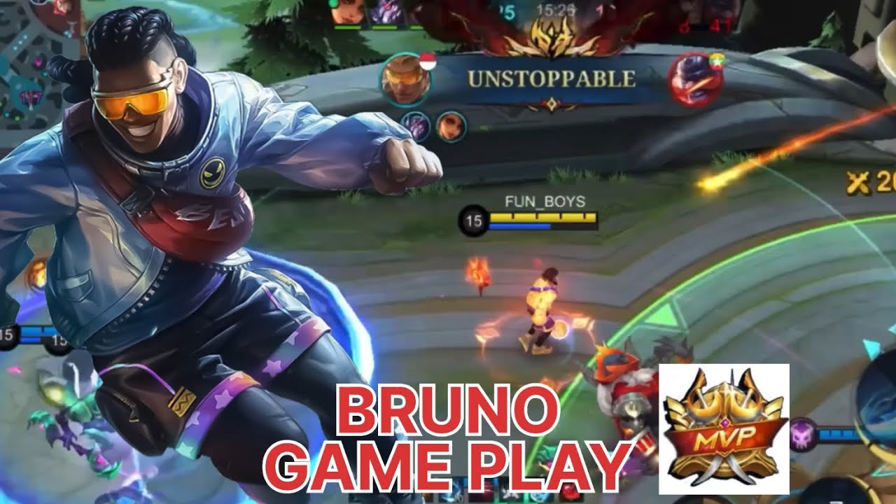 BRUNO GAME PLAY! Build and emblem bruno! - YouTube