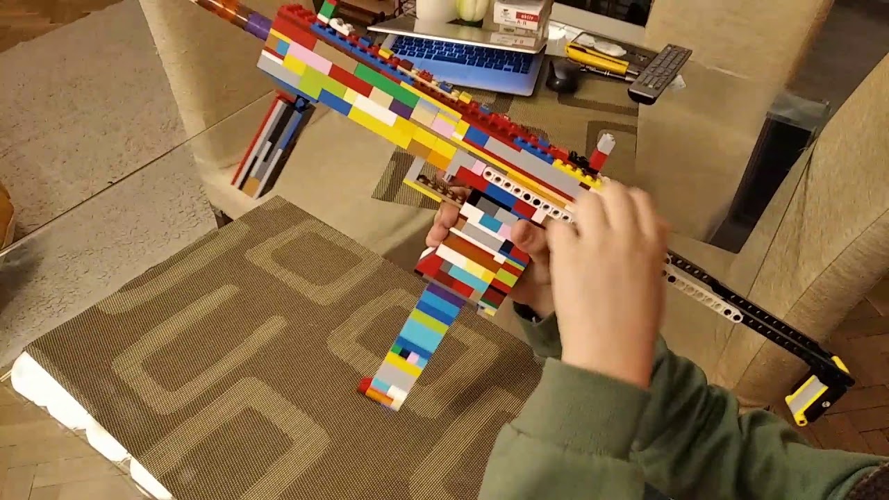 LEGO MP7 Submachinegun - YouTube