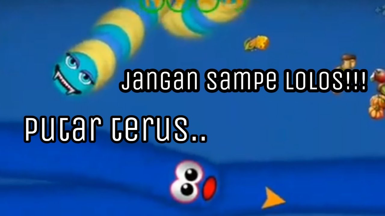 cacing besar alaska memakan cacing amazon !!! game cacing worms zone ...