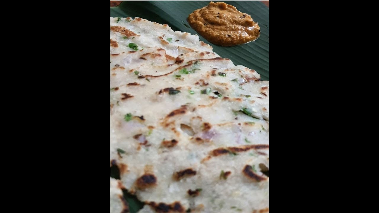 Akki Rotti | South Indian Breakfast | Onion Chutney - YouTube