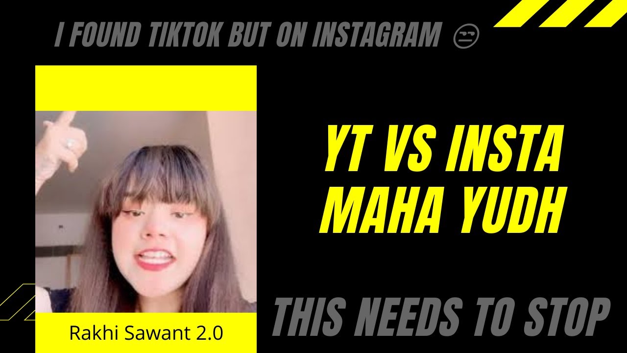 Instagram exposed | YouTube vs Insta | MAHA YUDH | XvoL - YouTube