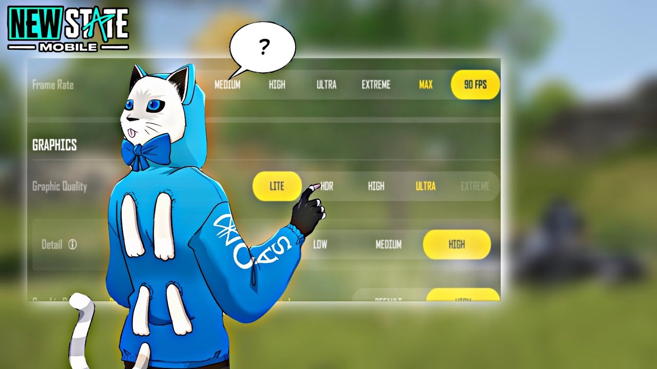 BEST GRAPHICS SETTINGS | NEW STATE MOBILE *4K* Gameplay - YouTube