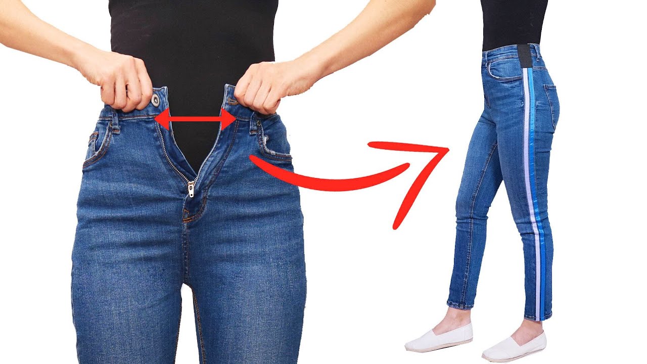 Useful sewing tio how to upsize jeans in the waist and hips quickly ...