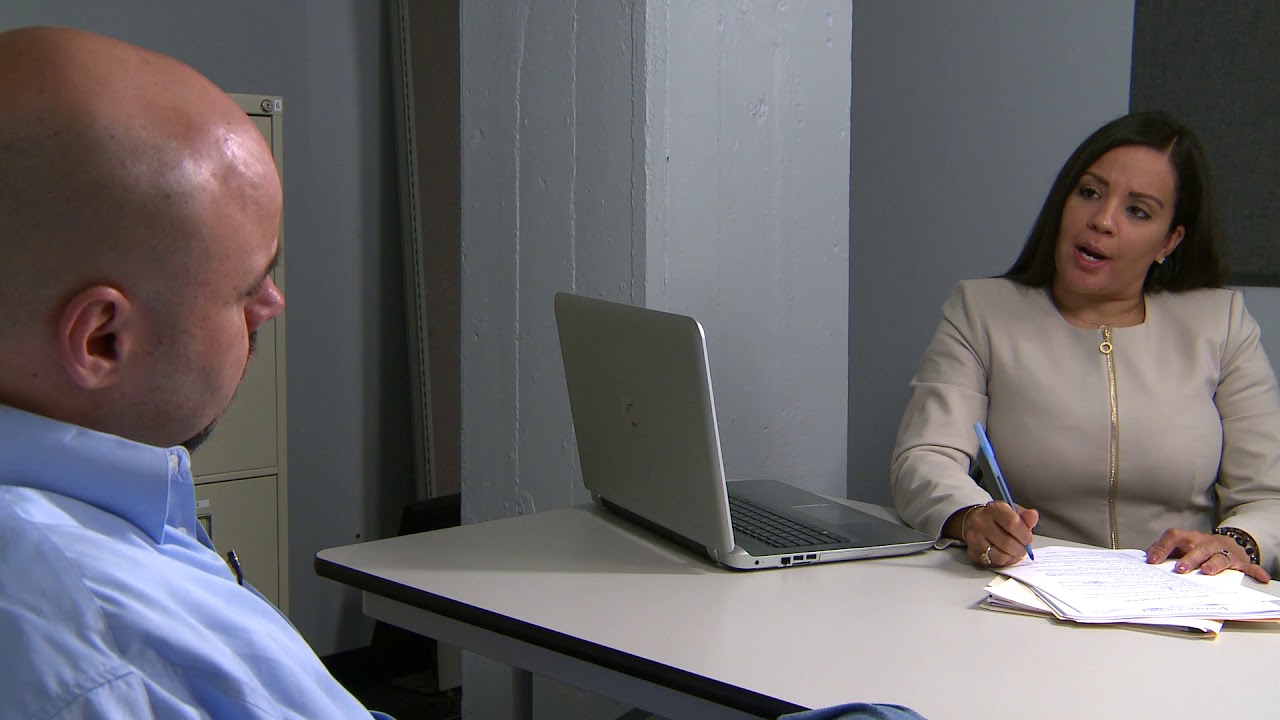 Scene 1 Intake worker and client - YouTube