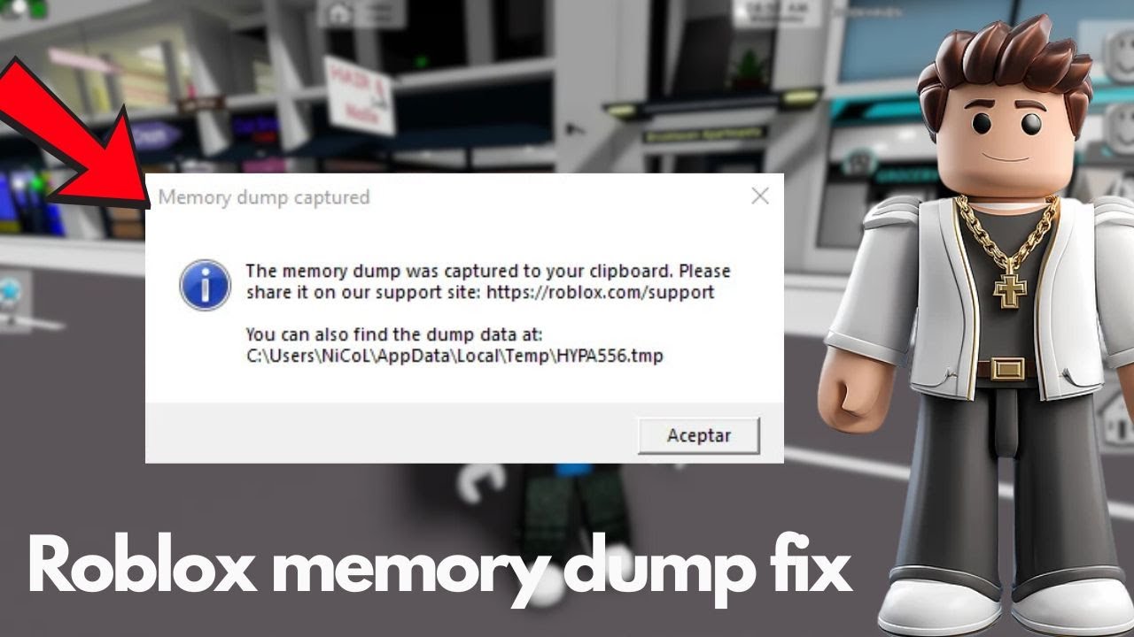 How to Fix Roblox Unexpected Error “Memory Dump Was Captured to Your ...