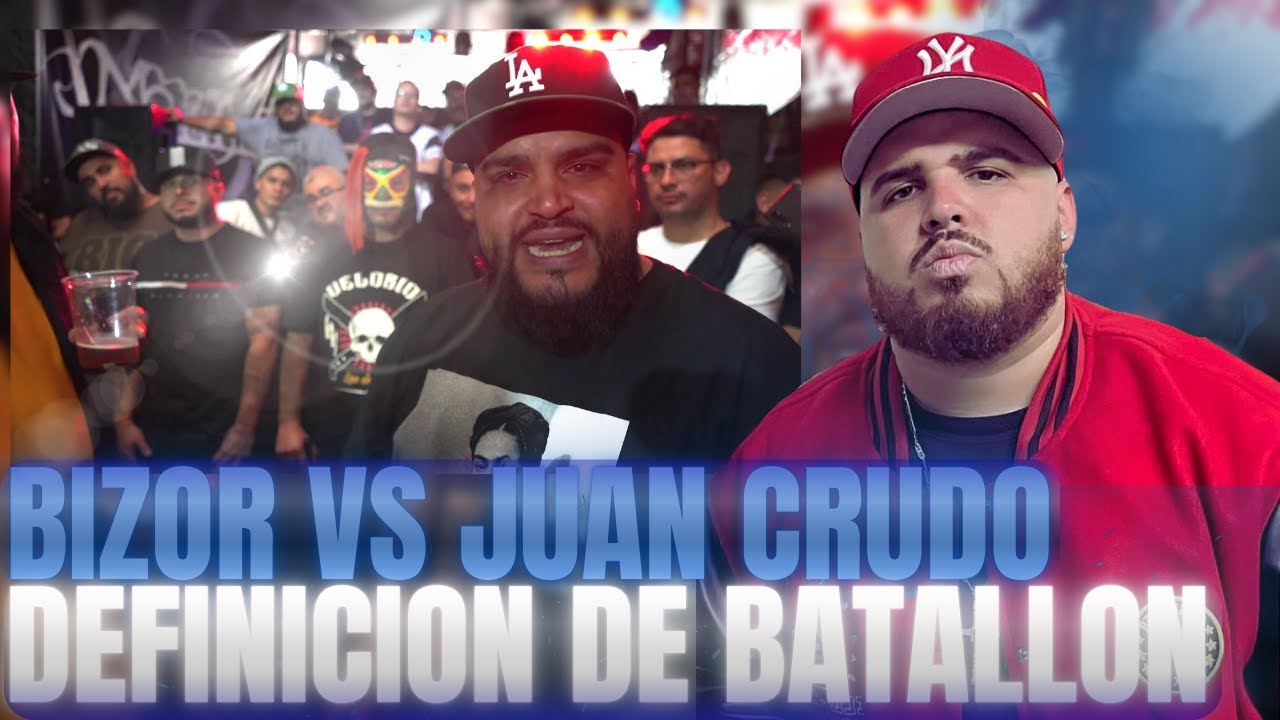 BIZOR VS JUAN CRUDO// DE LAS MEJORES BATALLAS ESCRITAS EN LA HISTORIA ...