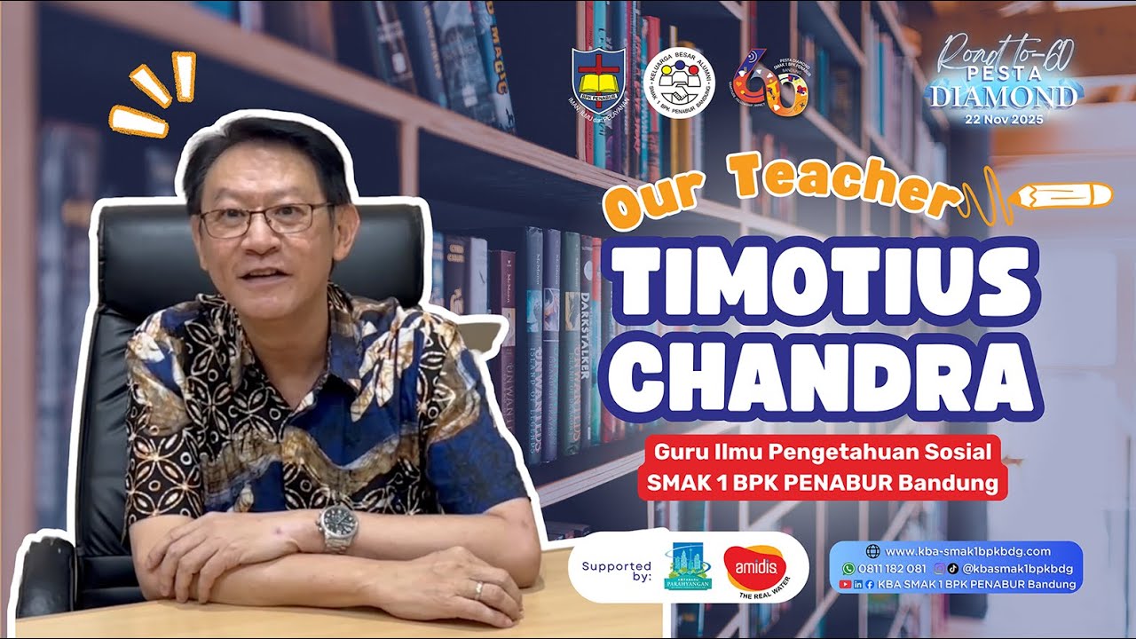[OUR TEACHER] Timotius Chandra - YouTube