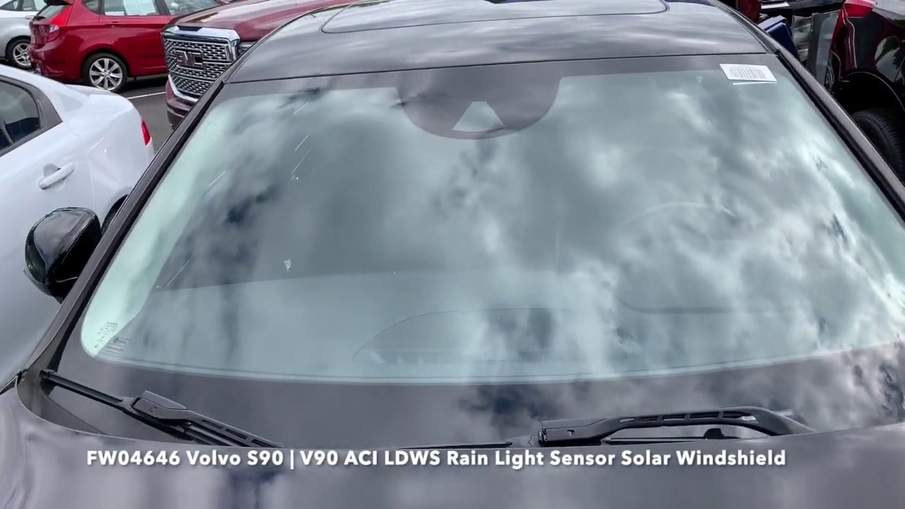 FW04646 Volvo S90 | V90 ACI LDWS Rain Light Sensor Solar Windshield ...