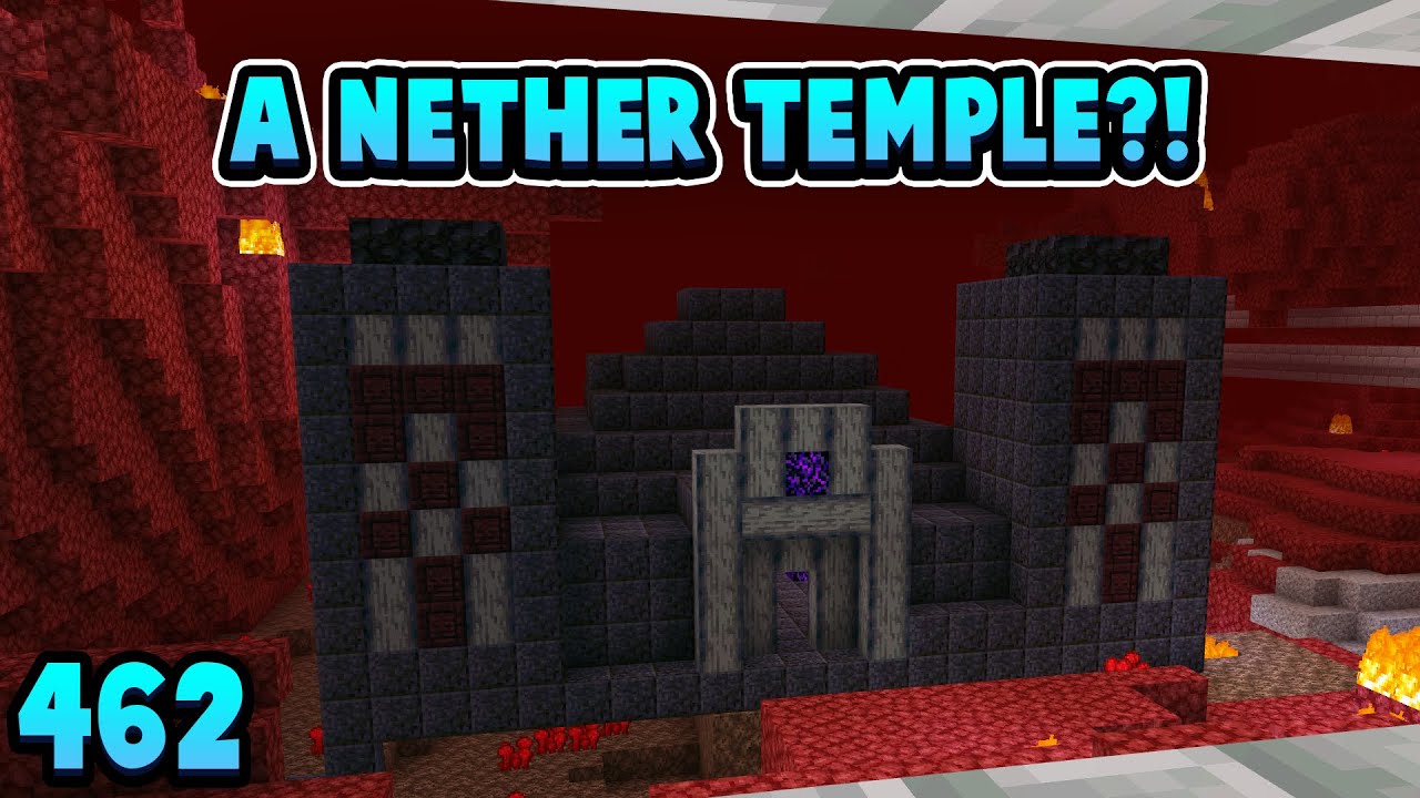 A Desert Temple... In The Nether? (462) - YouTube