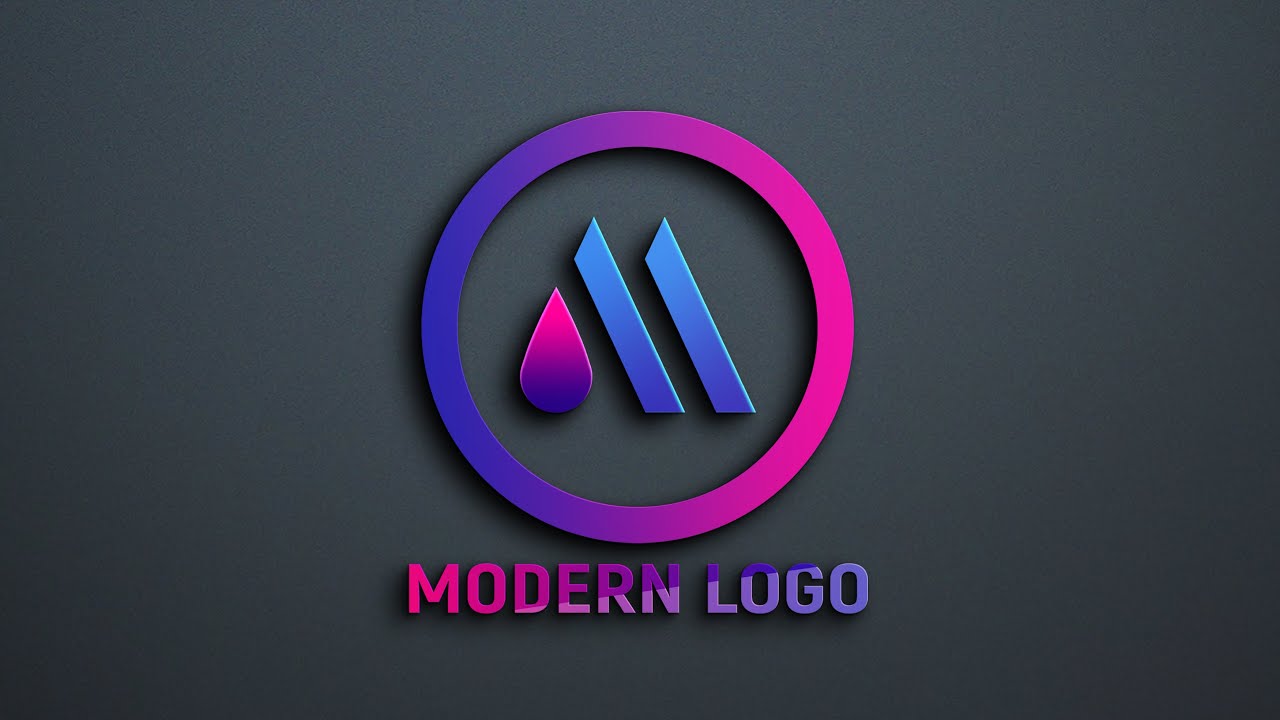 Logo Design Photoshop Tutorial | How to create a logo in photoshop ...