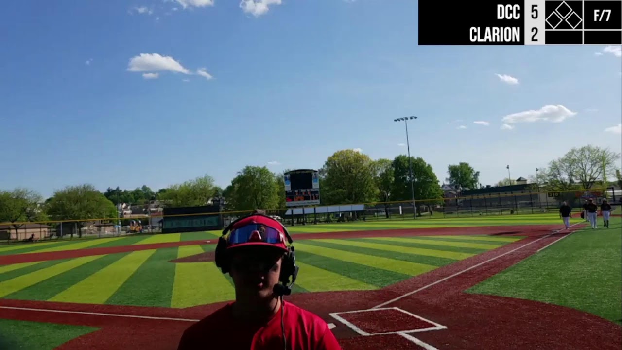 Baseball: DCC v. Clarion at Stern Field in DuBois - YouTube