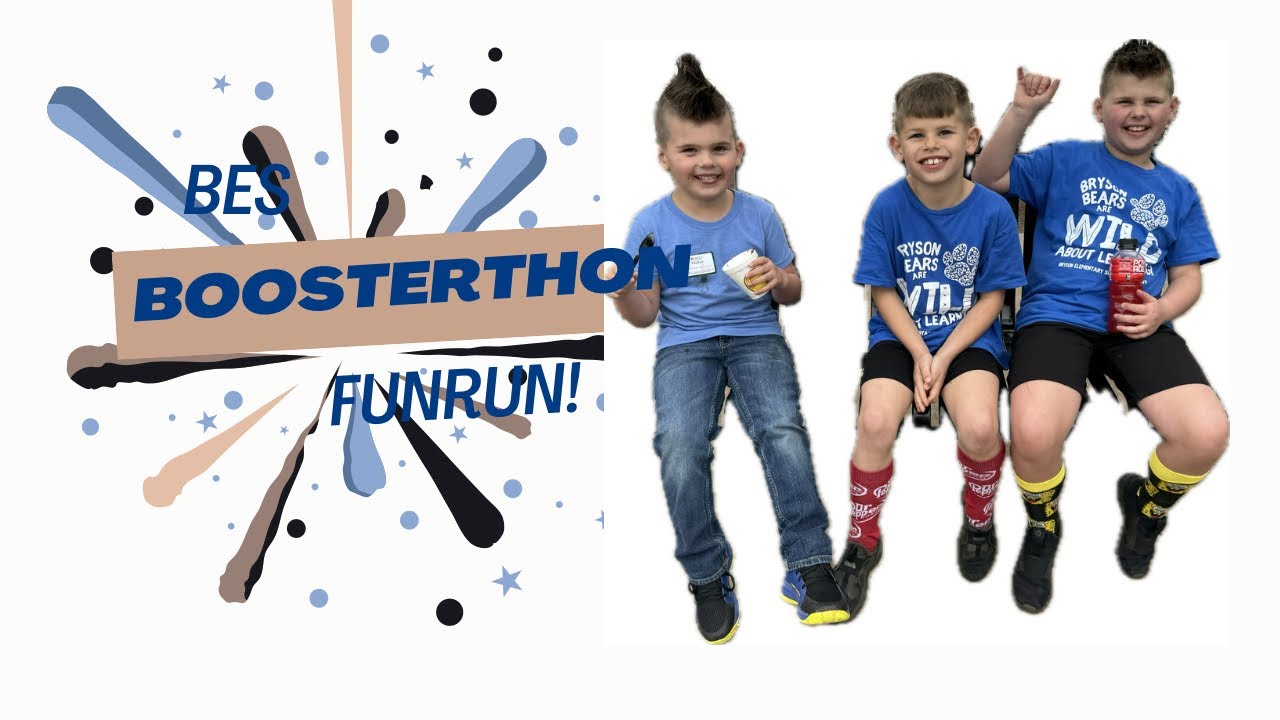 Boys fun run boosterthon!!!! Icecream and fun stores! - YouTube
