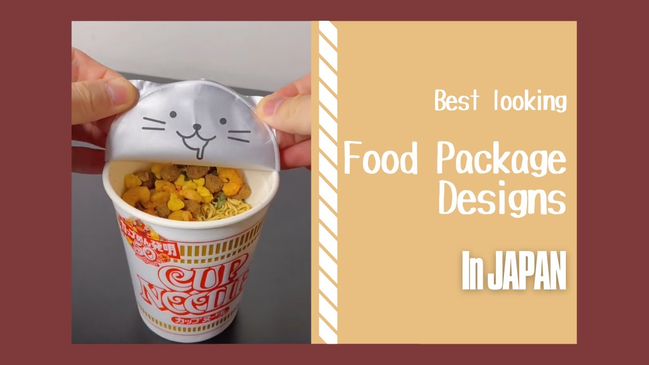 The COOLEST food packaging designs in Japan - YouTube