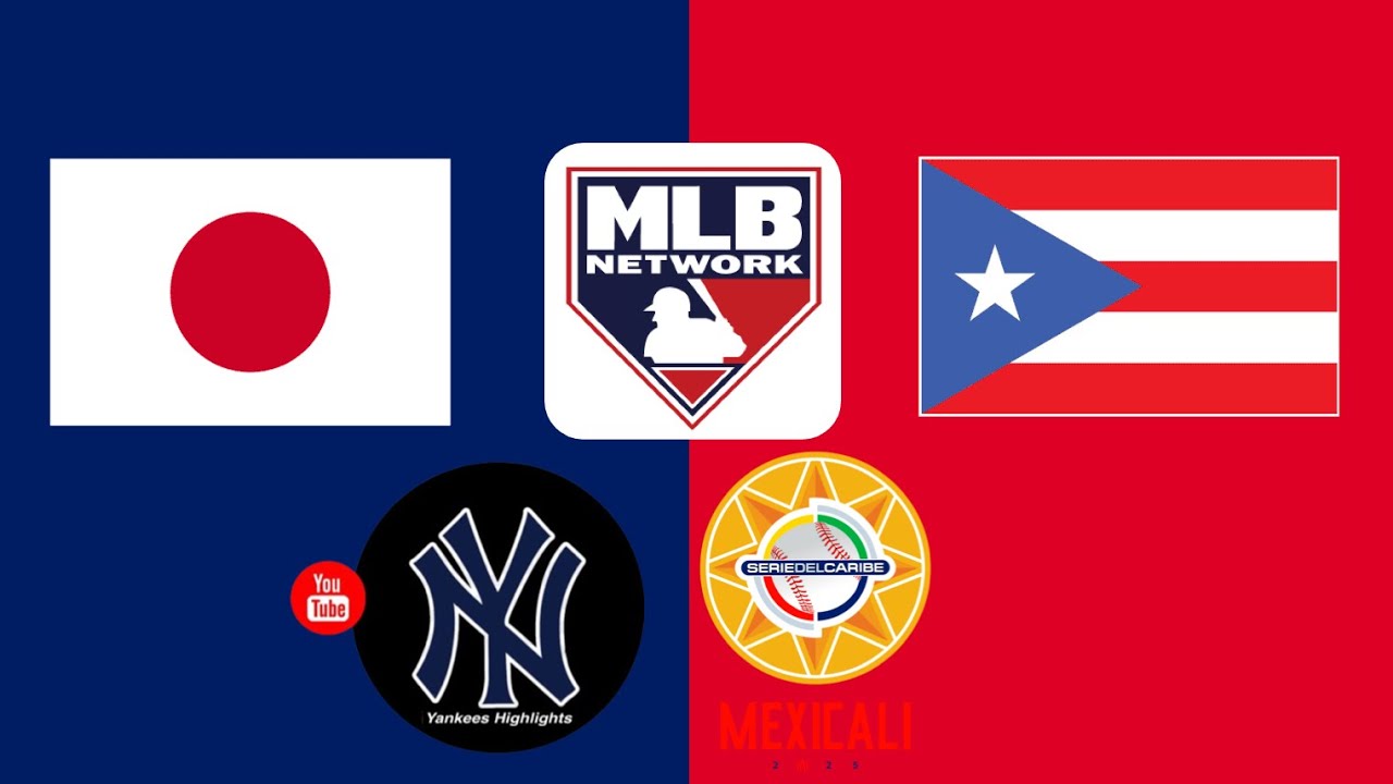 Japan Vs Puerto Rico 2025 Caribbean Series Live Scoreboard Watch 2/2/25 ...