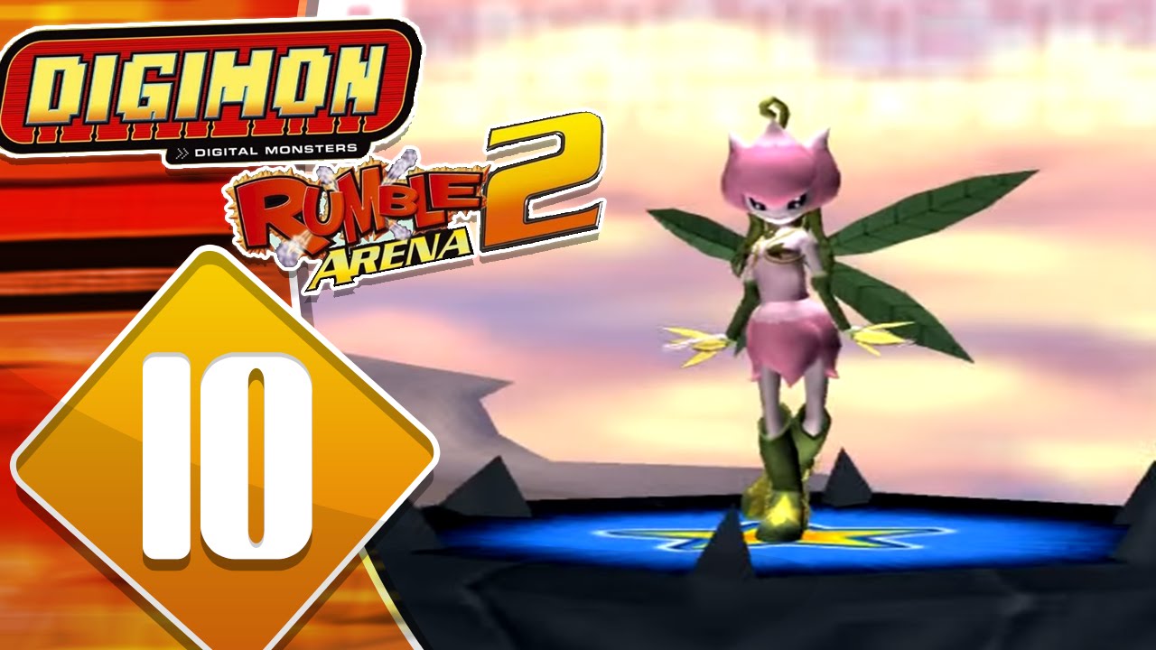 Digimon Rumble Arena 2 - Single Player - Palmon/Togemon/Lillymon - YouTube