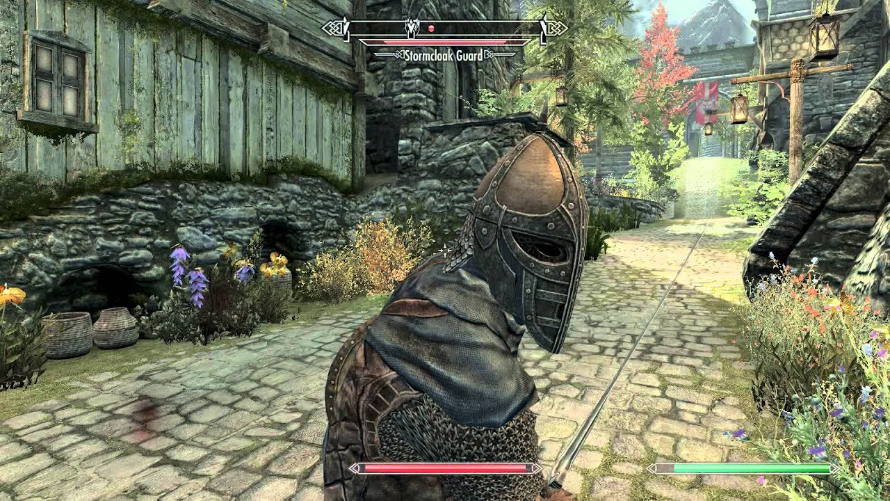 Skyrim: Wooden Sword Executioner - YouTube