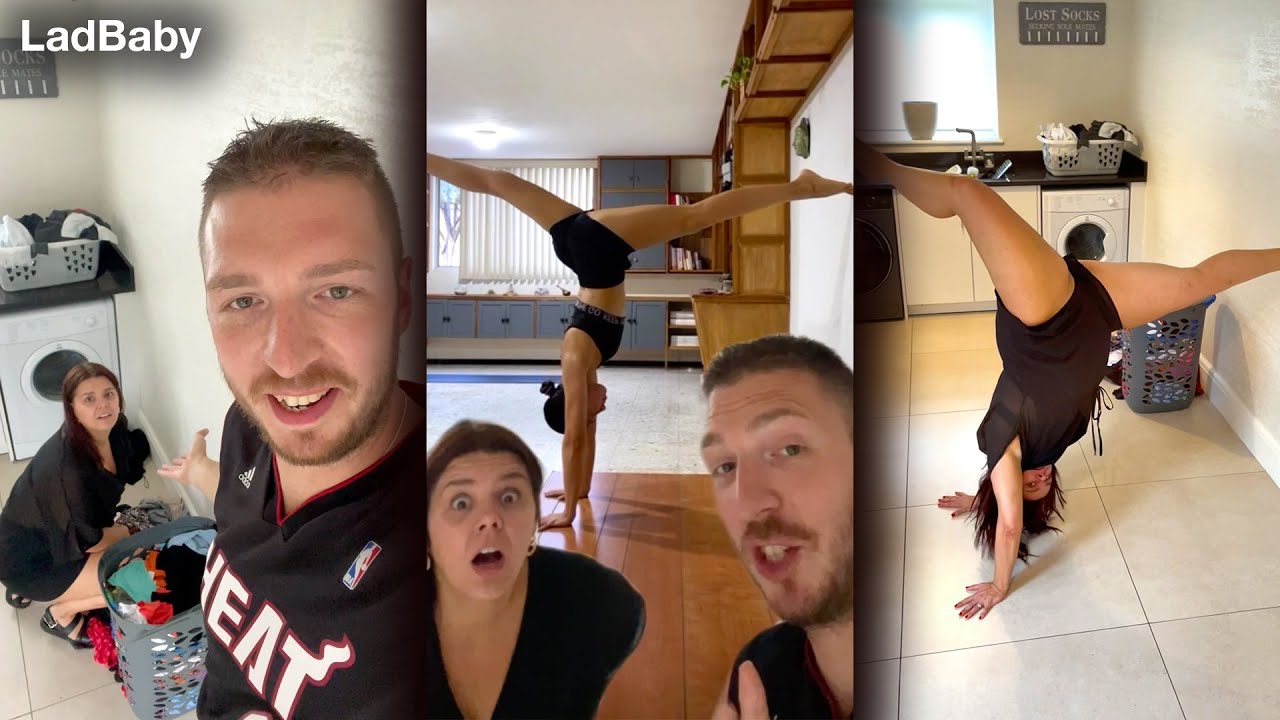When Mum And Dad Try The Leg Up Challenge 🤣🦵 Youtube 8975