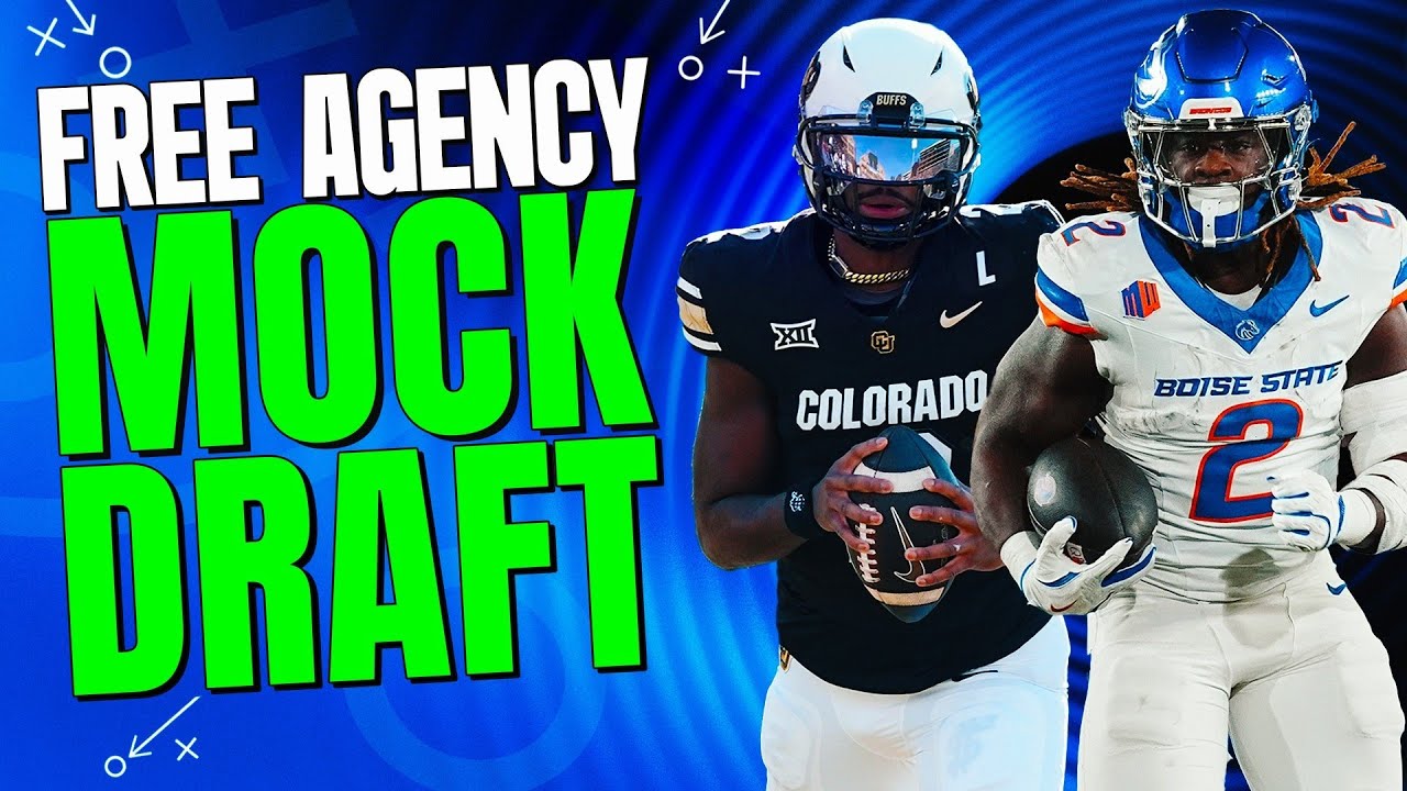 Full First Round Mock Draft After 2 Days of NFL Free Agency | PFF - YouTube