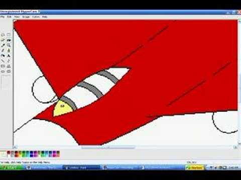 Draw a Jet in MS paint!!! - YouTube
