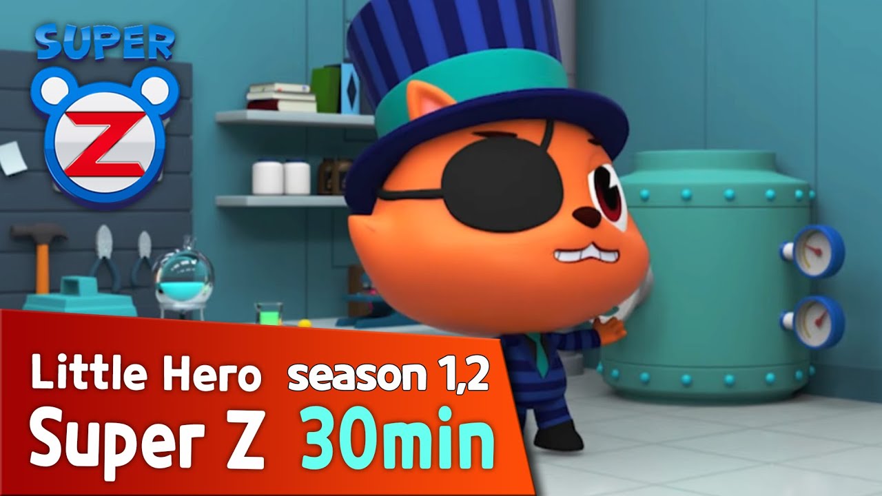 [Super Z 1,2] Little Hero Super Z l 30min Play l TOYCOP toy play - YouTube