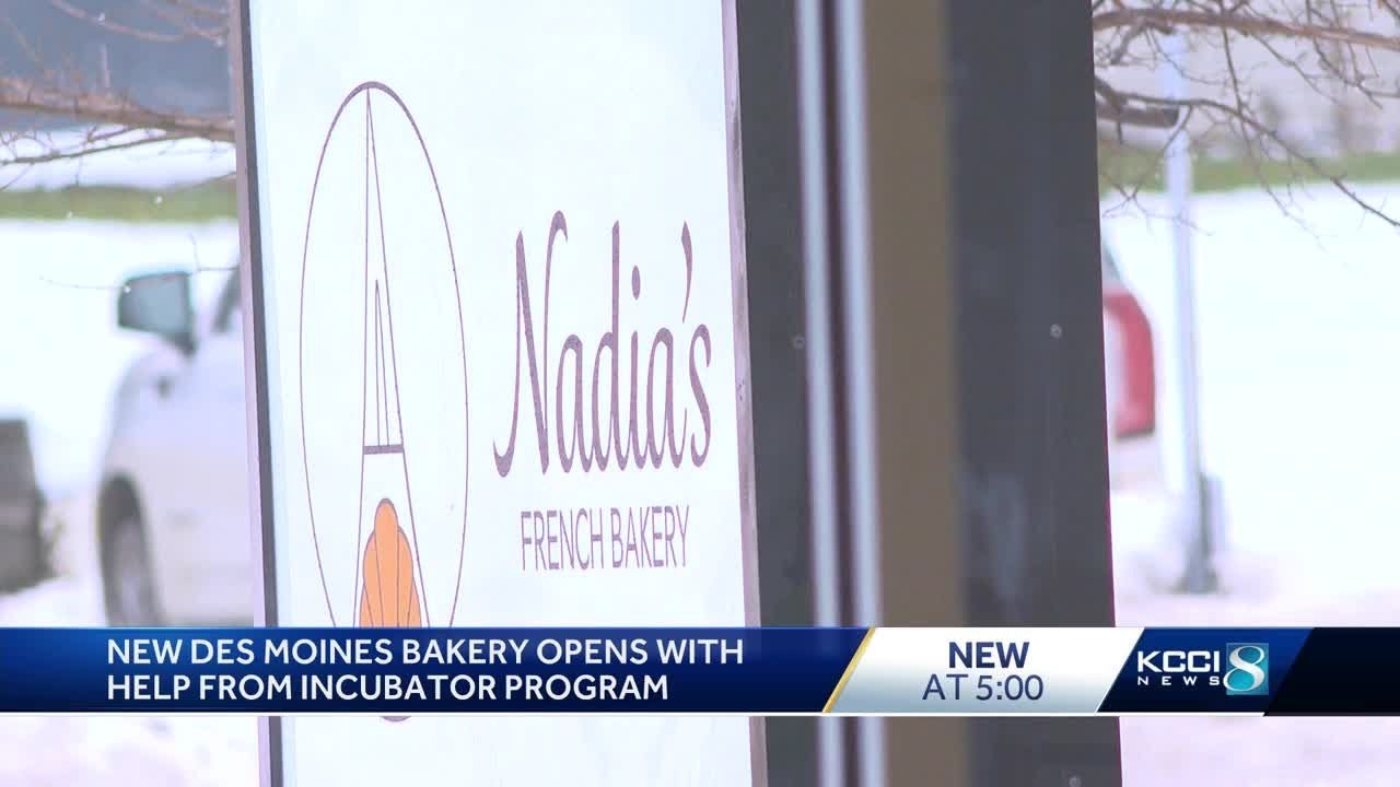 Nadia's French Bakery open for business in Des Moines - YouTube