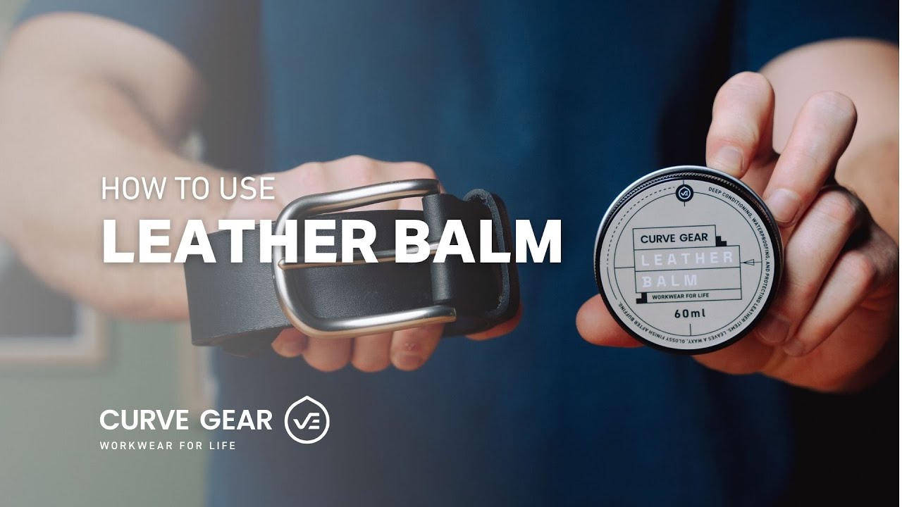 How to use Curve Gear Leather Balm - YouTube