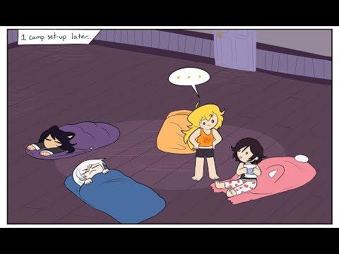 Sleepover With RWBY full version by JumJamz (RWBY Comic Dubs)
