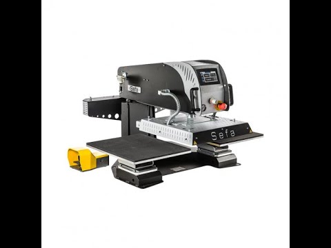 SEFA Duplex Pro heat press - YouTube