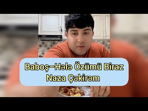 BABOŞ SUCUKLU YUMURTA YEYİR ( BABOŞ FİDANI SAKODAN QISQANDI)