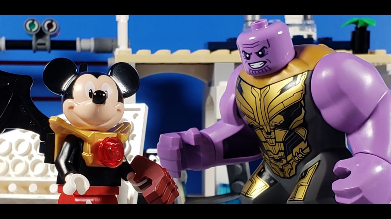 Lego Mickey Mouse Vs Thanos - YouTube