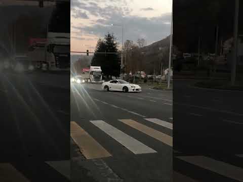 Toyota Supra drift egzoz show #supra #2j #trabzon #türkiye #istanbul #modified