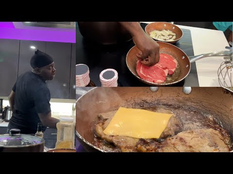 Trick Daddy Cooking Steak Sandwich