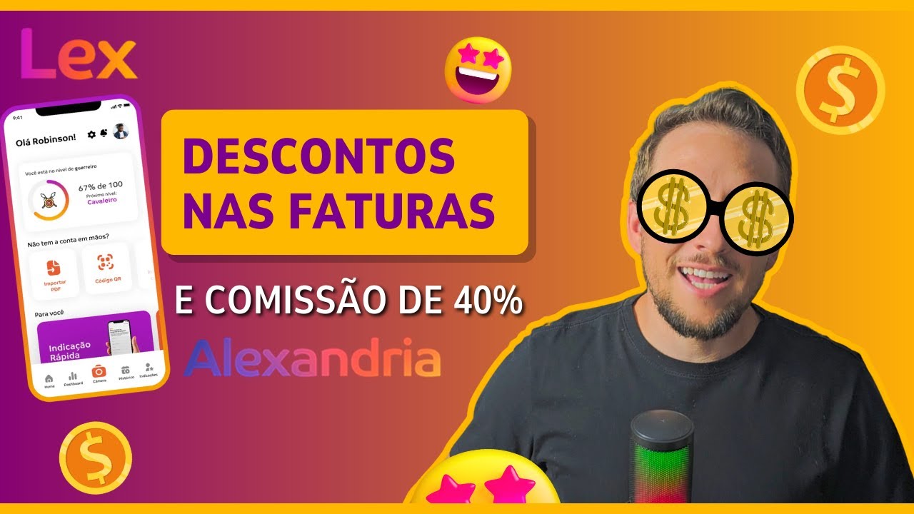 Como Funciona a Alexandria LEX Energia - Altas Comissões e Descontos ...