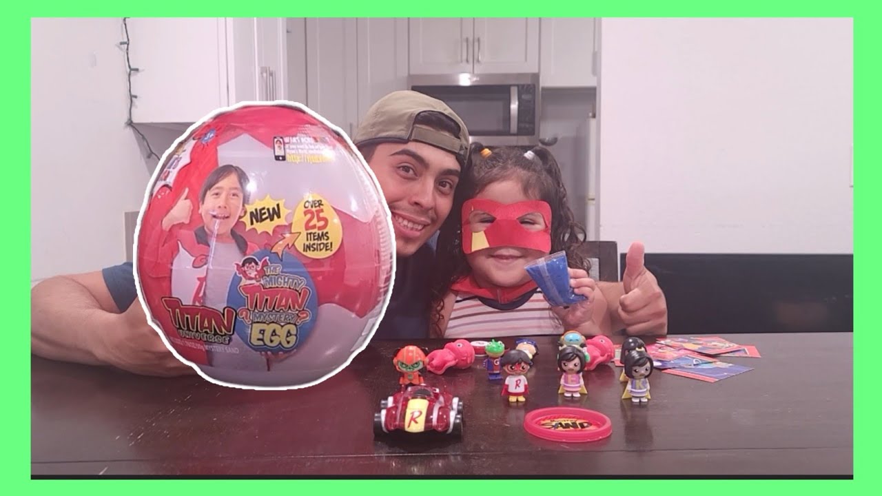 Opening Titanium Ryan Mystery Egg with Kehlani!!!⁉️🥚⁉️ - YouTube