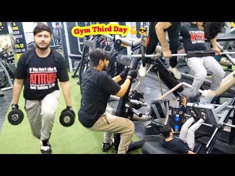 Gym Third Day 💪 / Legs Workout - YouTube