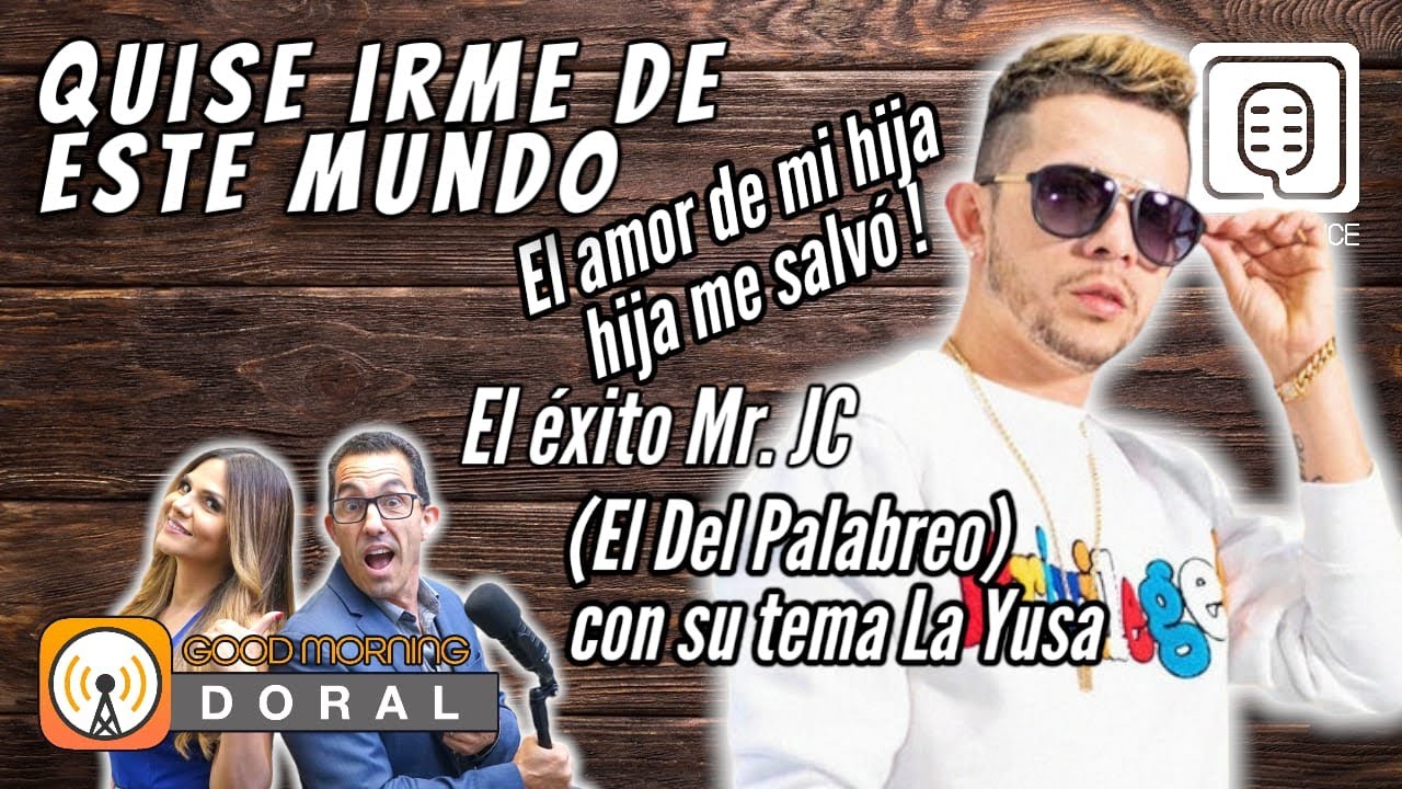 Mr JC y su canción La Yusa en Good Morning Doral con Natalia Cruz y ...
