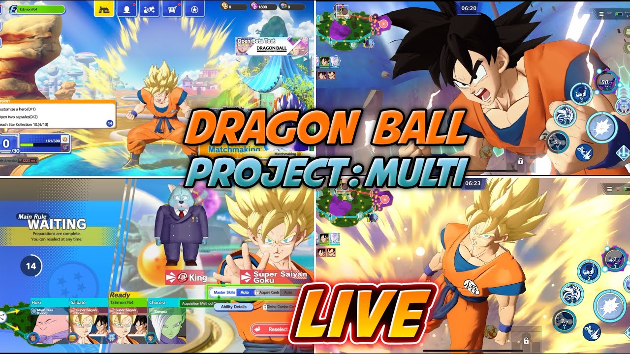 Dragon Ball Project Multi Gameplay Stream #shorts - YouTube